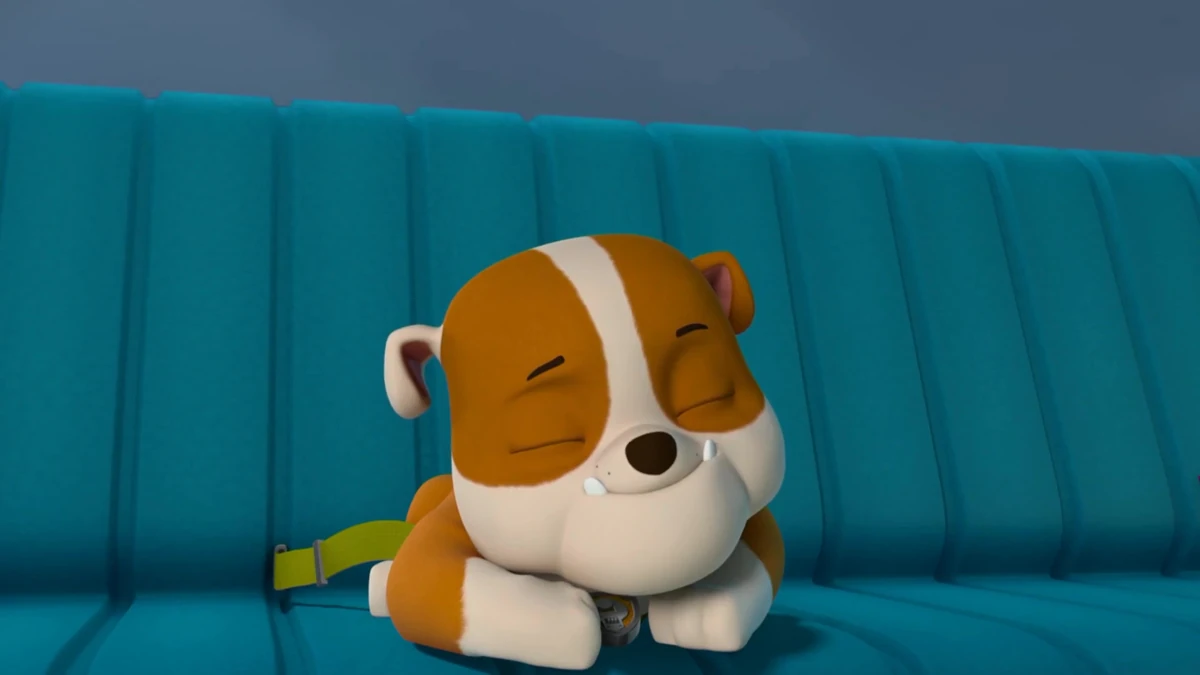 Rubble/Gallery/Pups Save a White Wolf | PAW Patrol Wiki | Fandom