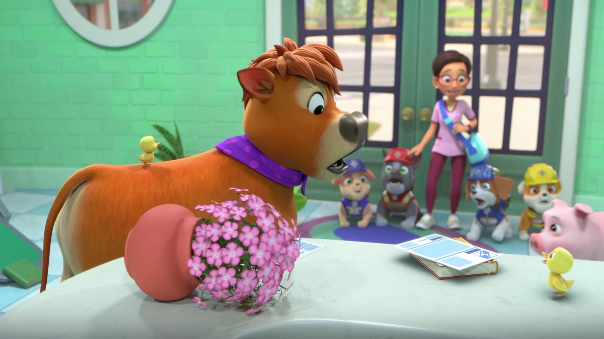 Truffles/Gallery/The Crew Builds a Vet Clinic | PAW Patrol Wiki | Fandom