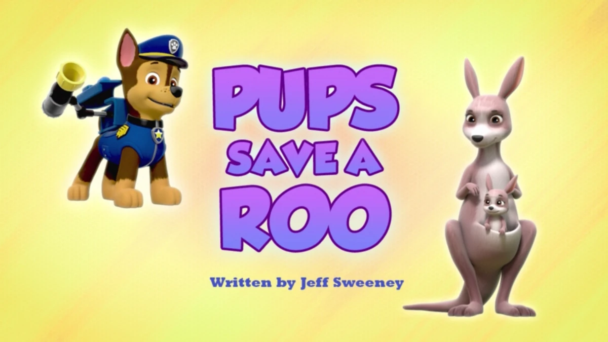 Chase/Gallery/Pups Save a Roo | PAW Patrol Wiki | Fandom