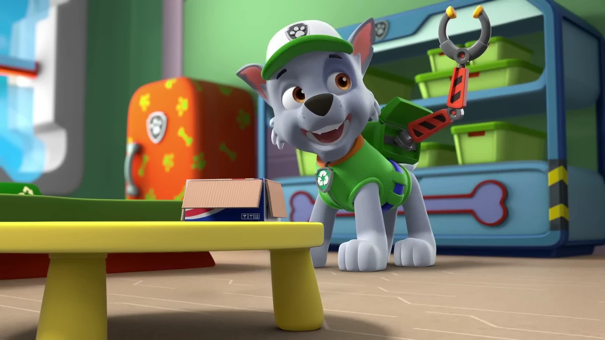 Rocky/Gallery/Rocky Controls Marshall's Truck | PAW Patrol Wiki | Fandom