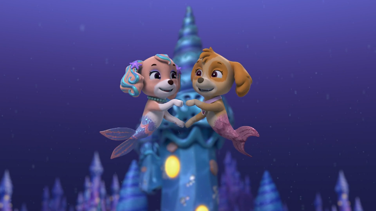 Aqua Pups Pups Save A Floating Castletrivia Paw Patrol Wiki Fandom
