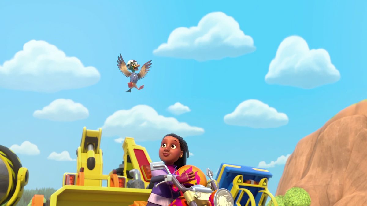 Mr Ducky Doogallerythe Crew Builds A Bridge Paw Patrol Wiki Fandom