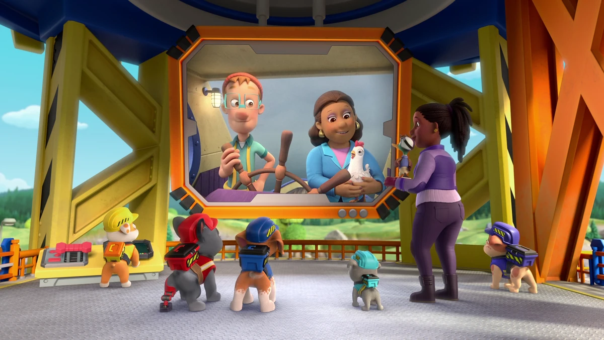 Mayor Goodway/Gallery/The Crew Builds a Lighthouse | PAW Patrol Wiki ...