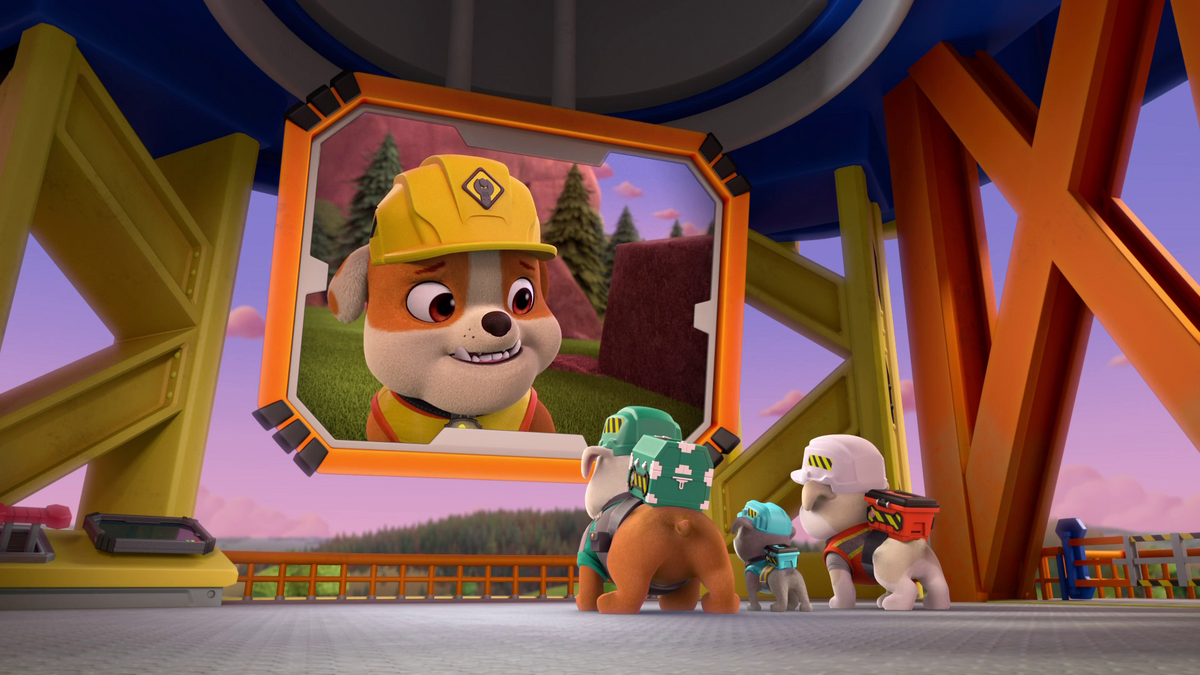 Grandpa Gravelgallerythe Crew Builds A Zip Line Paw Patrol Wiki