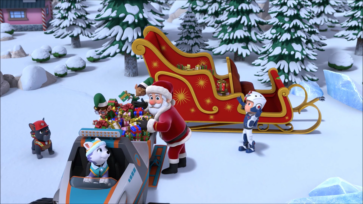 Percygallerychargers Christmas Adventure Paw Patrol Wiki Fandom