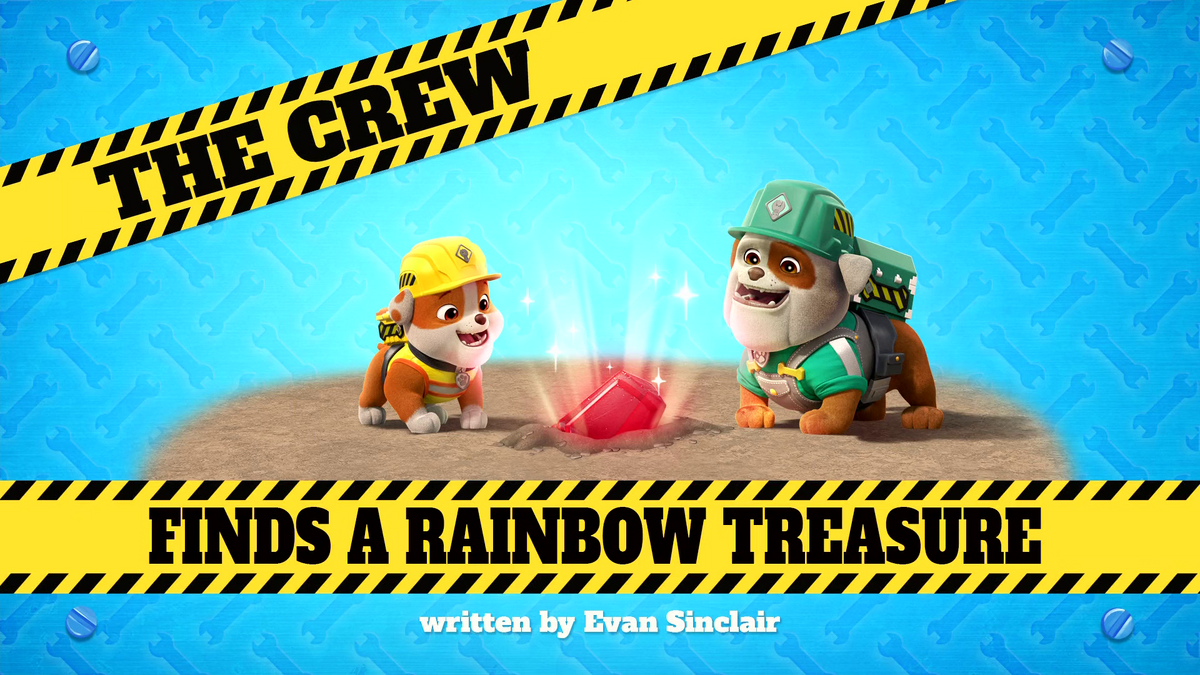 The Crew Finds A Rainbow Treasure Paw Patrol Wiki Fandom