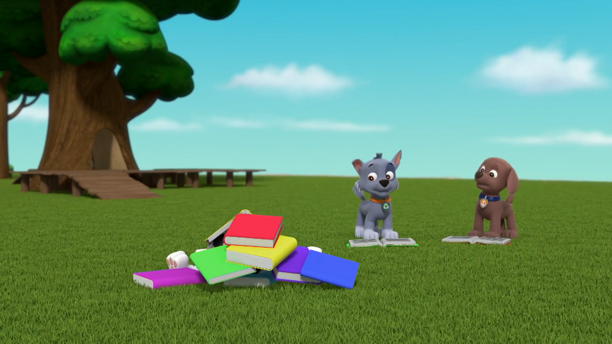 Zumagallerypups Save A Talkative Mini Patrol Paw Patrol Wiki Fandom