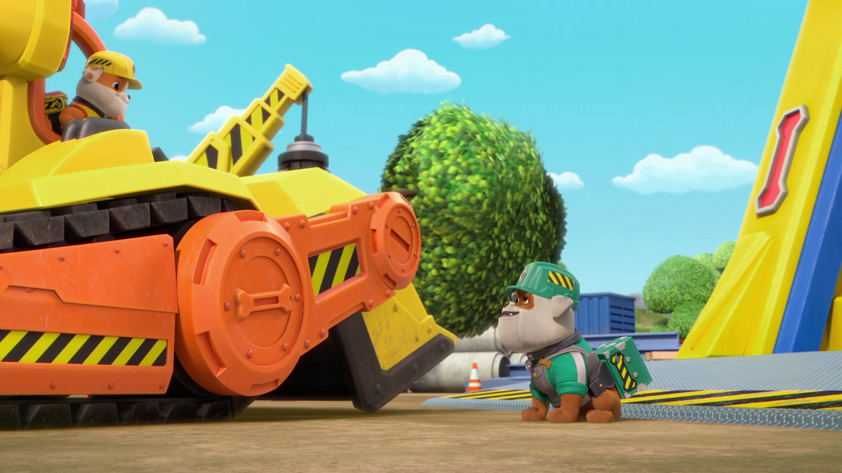 Grandpa Gravelgallerythe Crew Builds A Chicken Feeder Paw Patrol