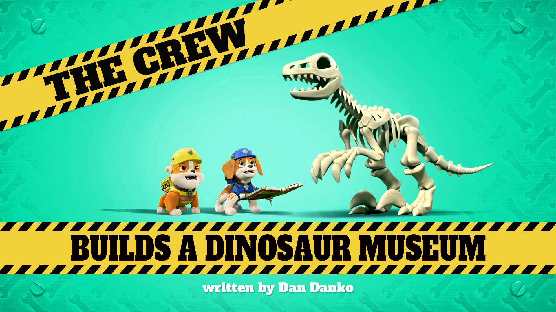 Rubble/Gallery/The Crew Builds a Dinosaur Museum | PAW Patrol Wiki | Fandom