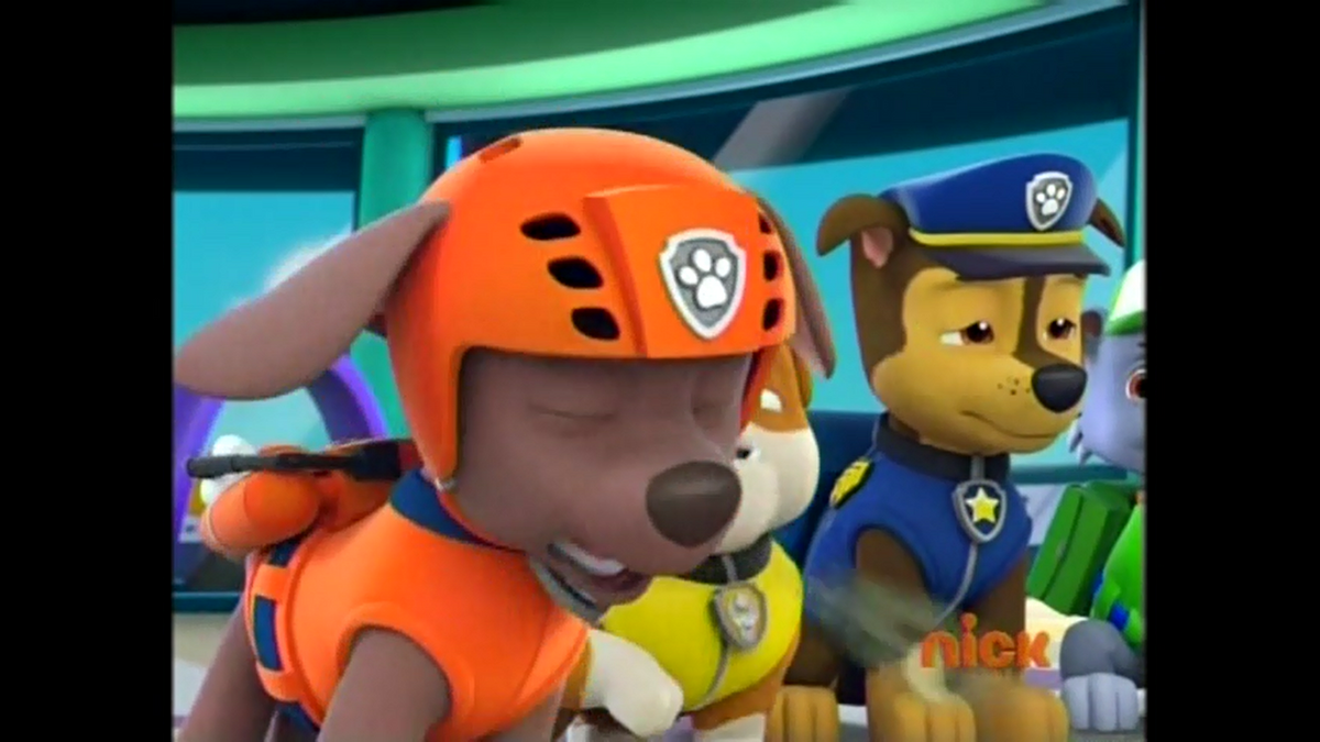 Zumagallerypups Save A Sniffle Paw Patrol Wiki Fandom