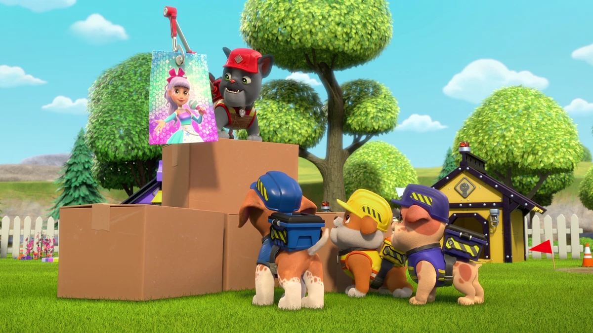 Sierra Sparkle/Gallery/The Crew Builds a Fountain Show | PAW Patrol ...
