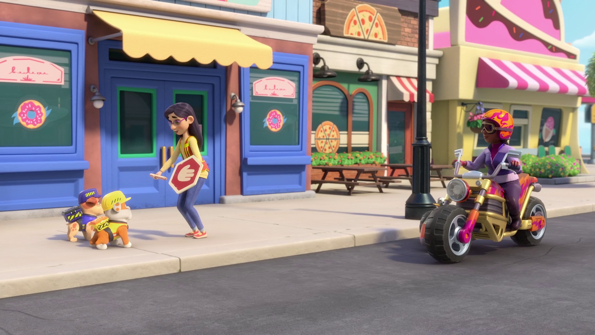 Junipergallerythe Crew Fixes A Road Paw Patrol Wiki Fandom