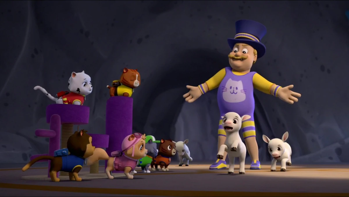 Cat Zuma/Gallery/Pups Save the Yoga Goats | PAW Patrol Wiki | Fandom