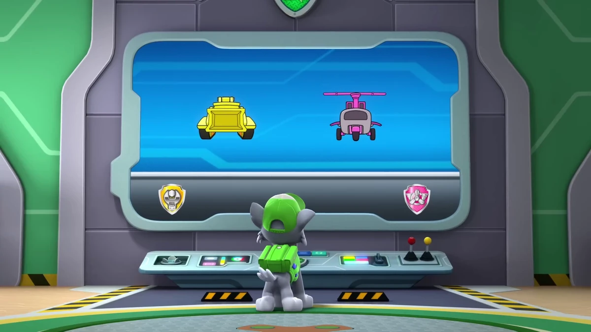 Rocky/Gallery/Rocky Fixes Chase's Winch | PAW Patrol Wiki | Fandom