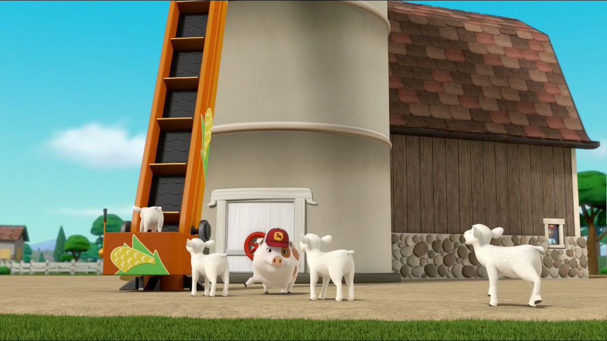 Sheepgallerypups Save A Flying Farmhouse Paw Patrol Wiki Fandom