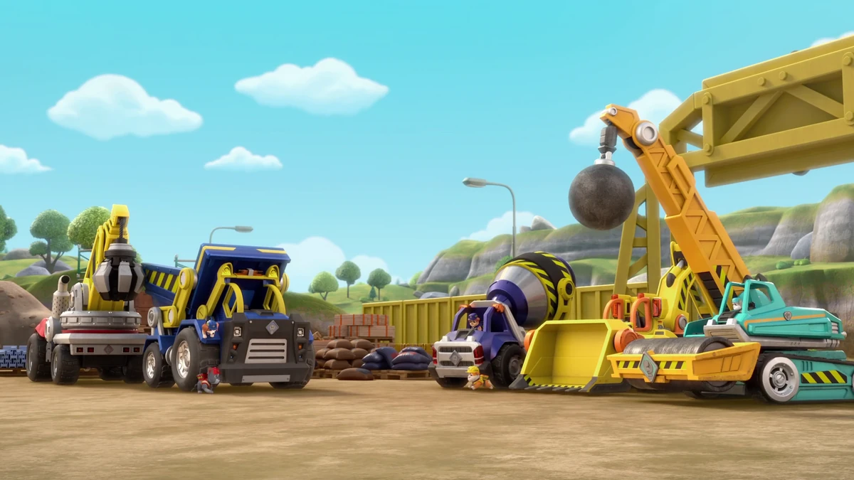 Wheeler/Gallery/The Crew Builds a Lighthouse | PAW Patrol Wiki | Fandom