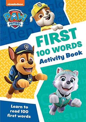PAW Patrol First 100 Words Activity Book | PAW Patrol Wiki | Fandom