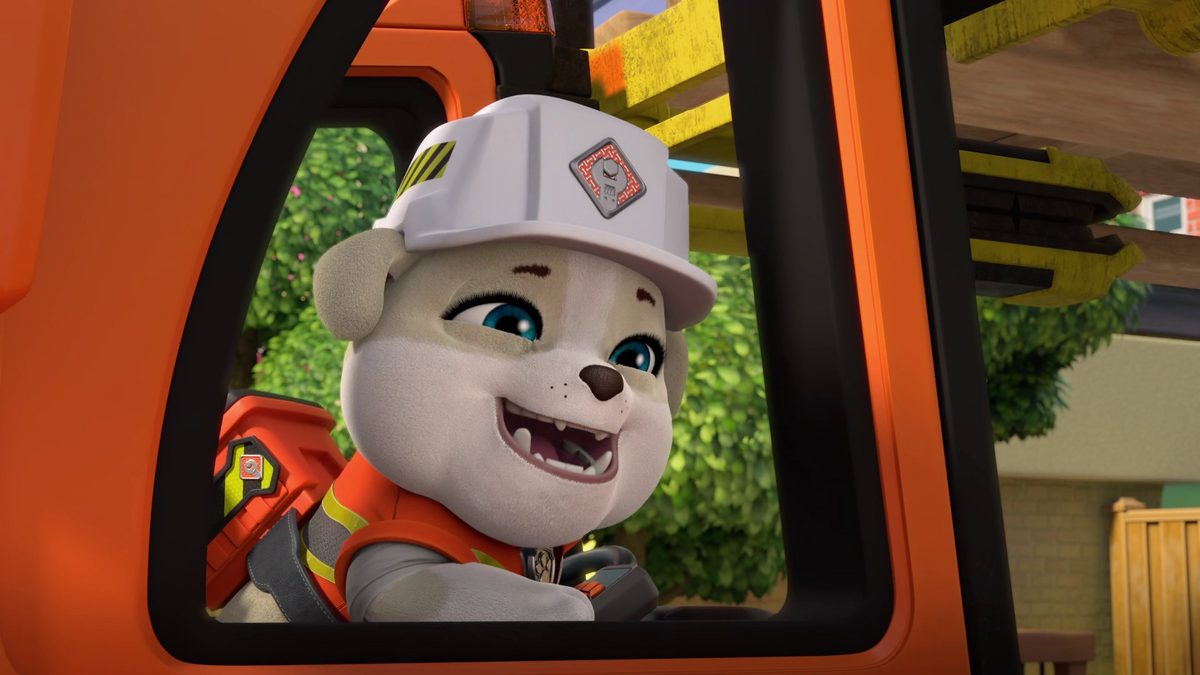 Auntie Cranegallerythe Crew Builds A Parking Garage Paw Patrol Wiki