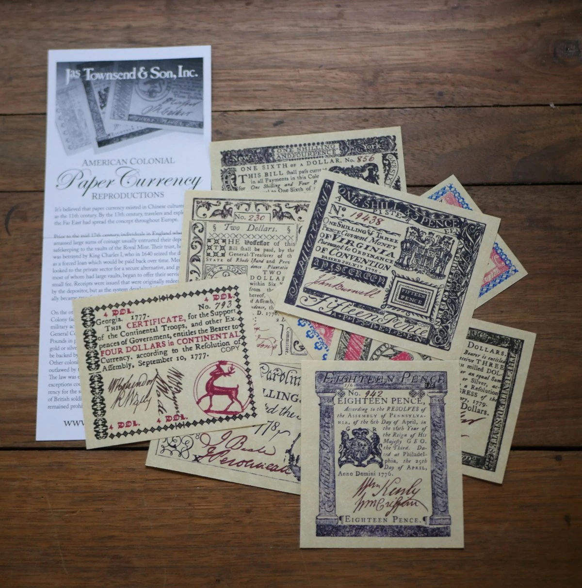 Colonial Paper Money | Pax Regalis Wiki | Fandom