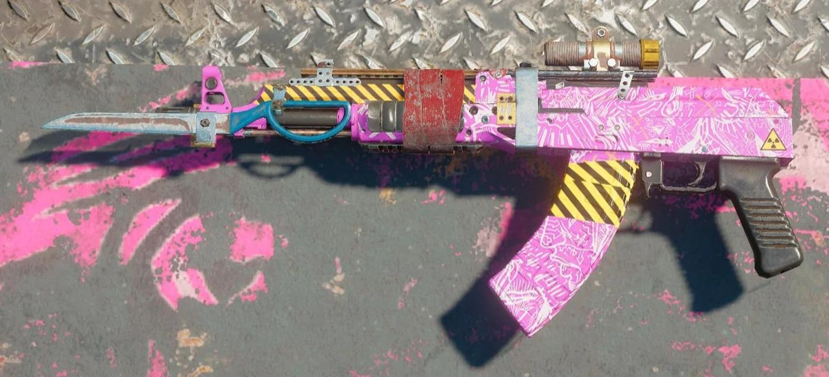 AK-MS "Radiation Pink" | Pax Regalis Wiki | Fandom