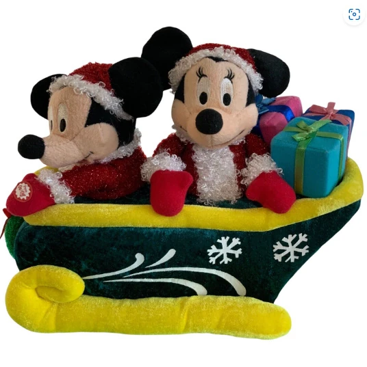 Mickey & Minnie Dancing Sleigh | PBC International Wiki | Fandom
