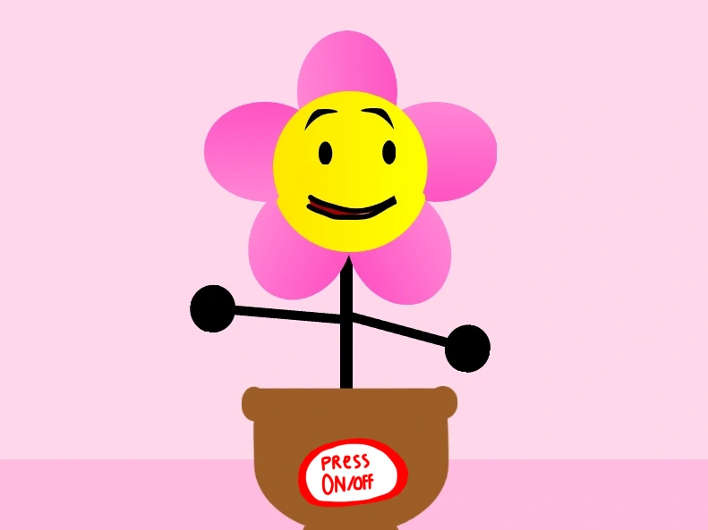 BFDI Flower on Pot | PBC International Wiki | Fandom