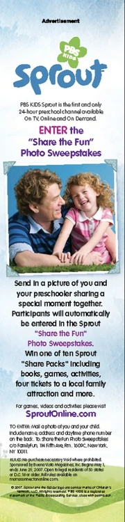 Share the Fun Photo Sweepstakes | PBS Kids Sprout TV Wiki | Fandom