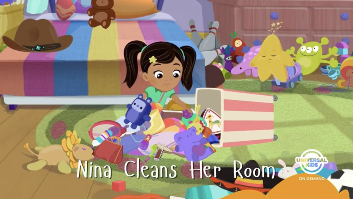 Episode 117: Nina Cleans Her Room / Nina's Brother for a Day | PBS Kids ...