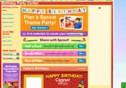 Sprout's Birthday Party Center | PBS Kids Sprout TV Wiki | Fandom
