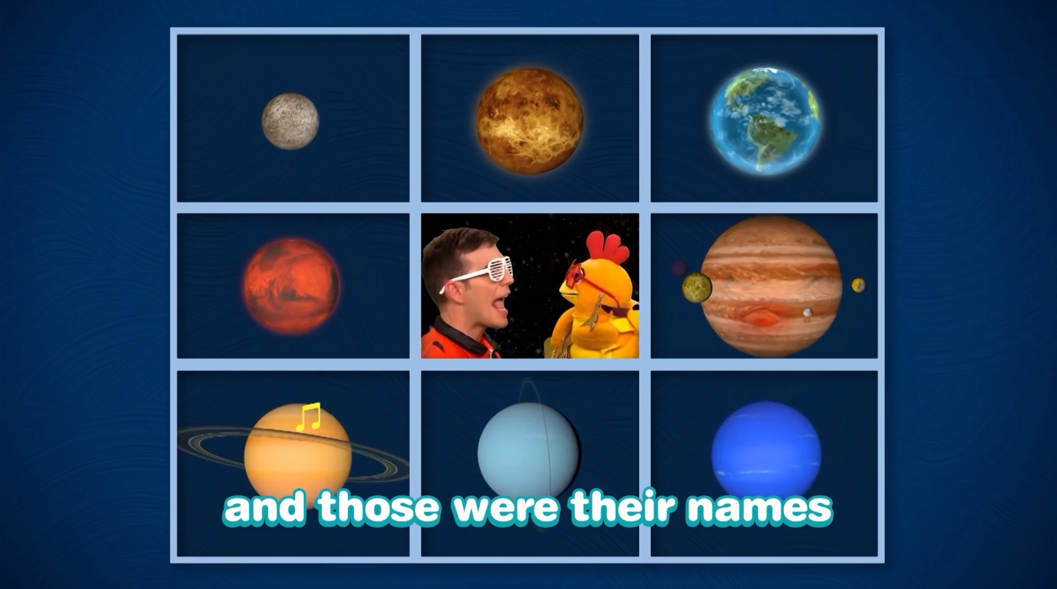 Planets Solar System Song