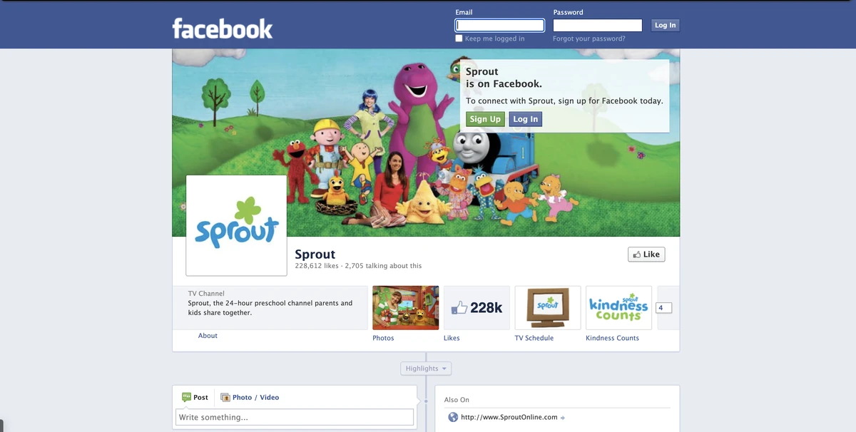 Facebook | PBS Kids Sprout TV Wiki | Fandom