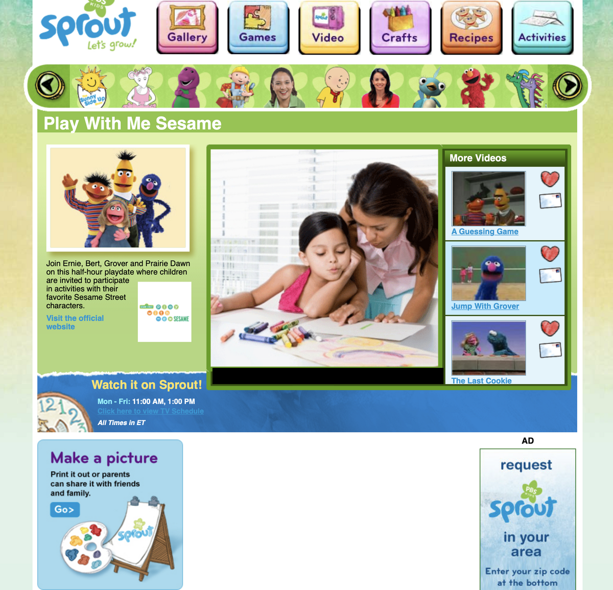 Play With Me Sesame/Gallery | PBS Kids Sprout TV Wiki | Fandom