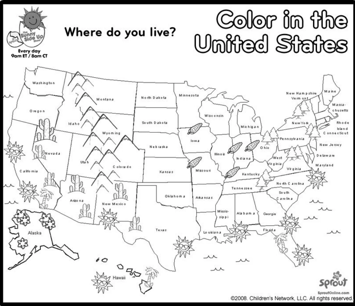 The United States of America | PBS Kids Sprout TV Wiki | Fandom