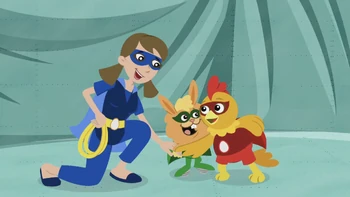 Episode 106: Chica Plays the Egg Games / Super Chica | PBS Kids Sprout ...