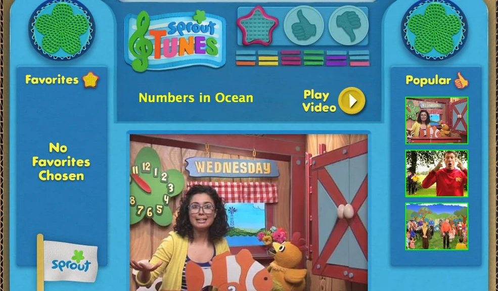 Juegos De Comedor Sprout De Pbs Kids 2005 New & Sealed Winx Club W/