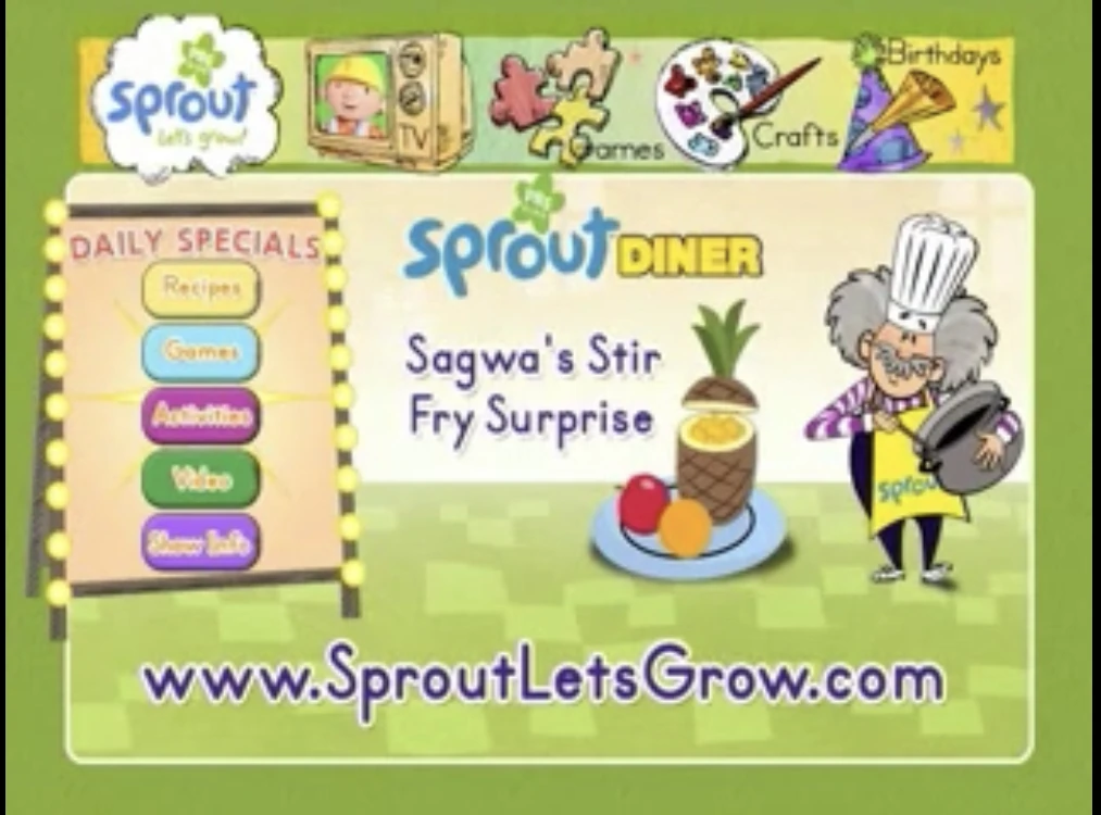 Episode 109: Sagwa's Stir Fry Surprise/Transcript | PBS Kids Sprout TV ...