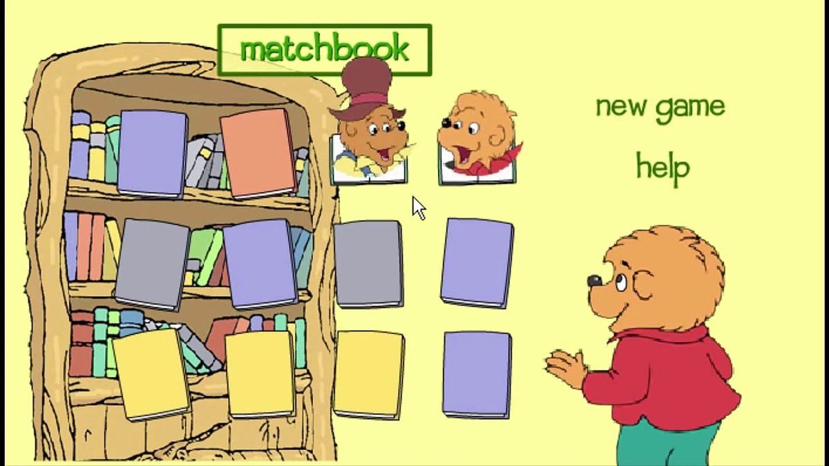 Berenstain Bears Matchbook | PBS Kids Sprout TV Wiki | Fandom
