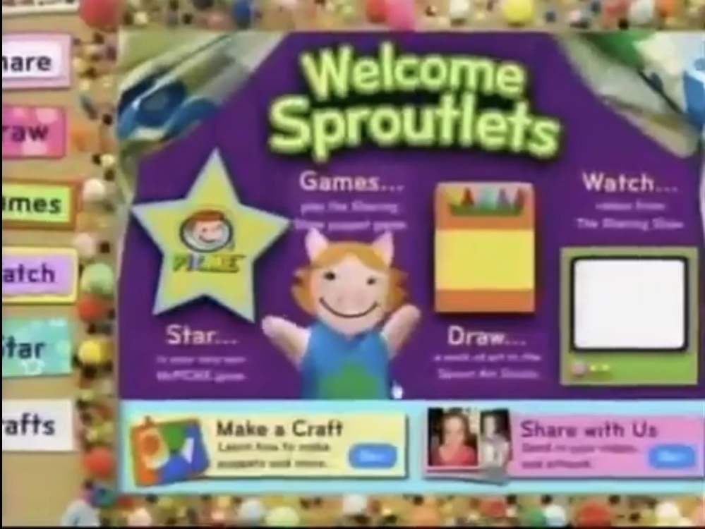 The Sprout Sharing Show website | PBS Kids Sprout TV Wiki | Fandom