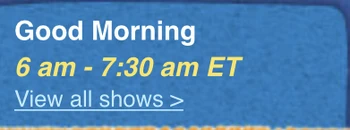 Good Morning | PBS Kids Sprout TV Wiki | Fandom