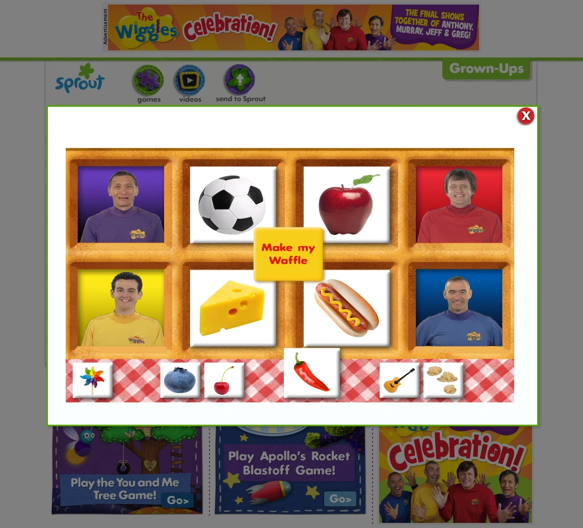 Waffle Topping Game | PBS Kids Sprout TV Wiki | Fandom