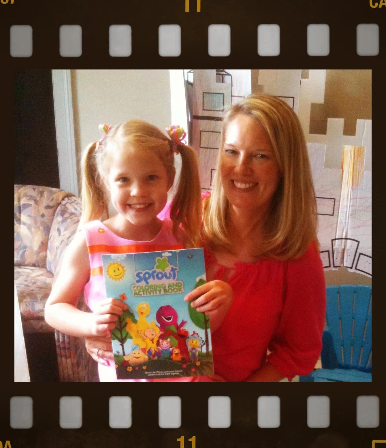 sprout coloring book