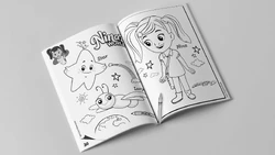 sprout character coloring pages