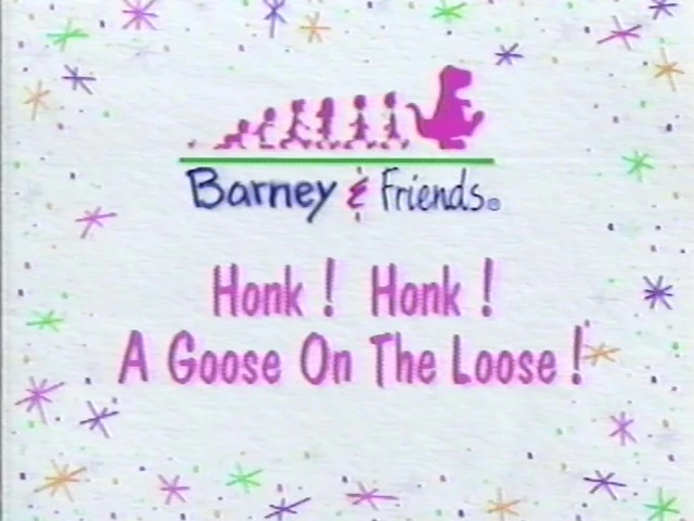 Barney & Friends/Honk! Honk! A Goose On The Loose! | PBS Broadcast ...