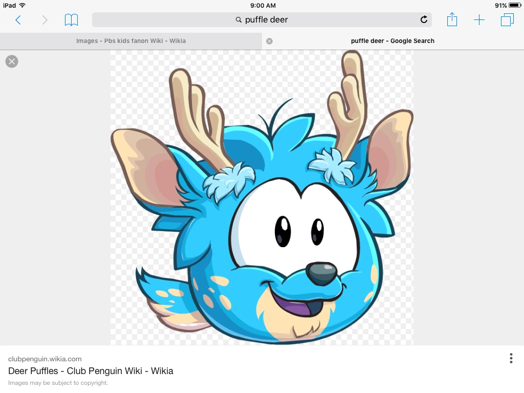 Deer puffle great outdoors | Pbs kids fanon Wiki | Fandom
