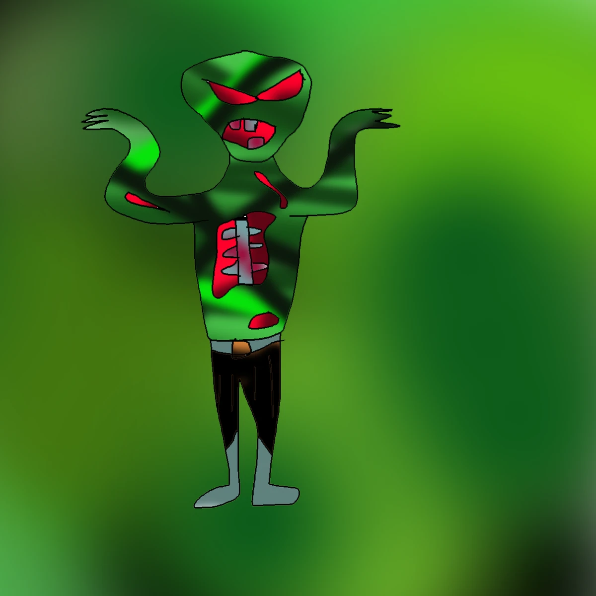 Buck The Zombie | Paper Computer Games | Fandom