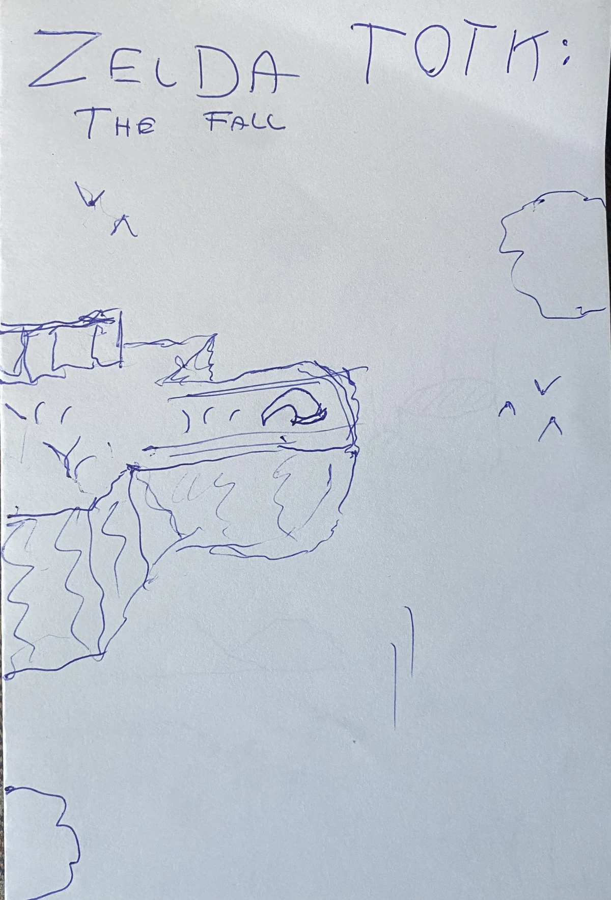 Zelda TOTK: The Fall | Paper Computer Games | Fandom