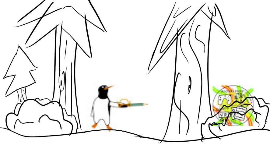 Creative Carson and Sketchy Penguin Do That One Thing In PCGs | Paper ...