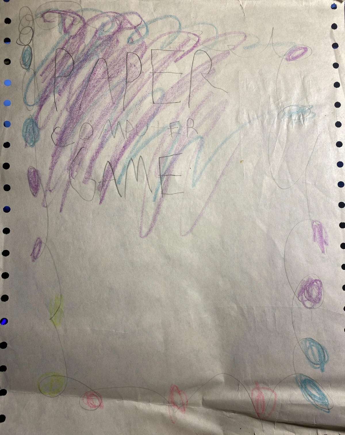 Paper Computer Game (Anniversary Special Imitation) | Paper Computer ...