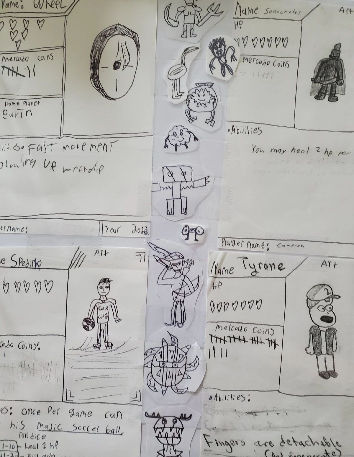 Player Sheets | Paper Computer Games | Fandom