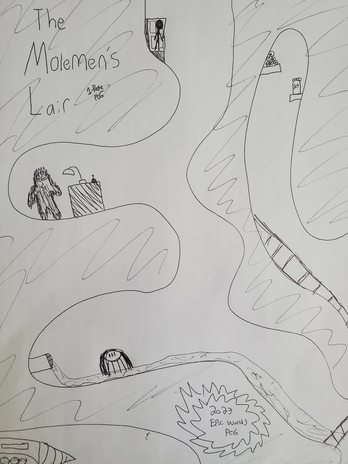 Molemen's Lair PCG | Paper Computer Games | Fandom